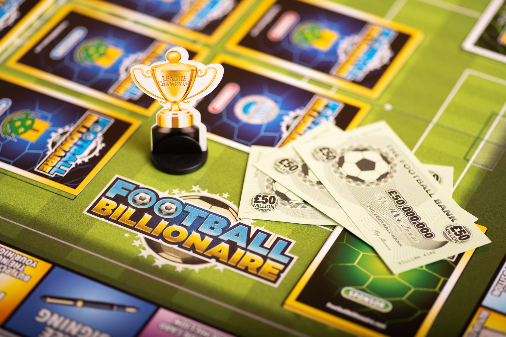 Football Billionaire UK and European Edition – Billionaire Board Games